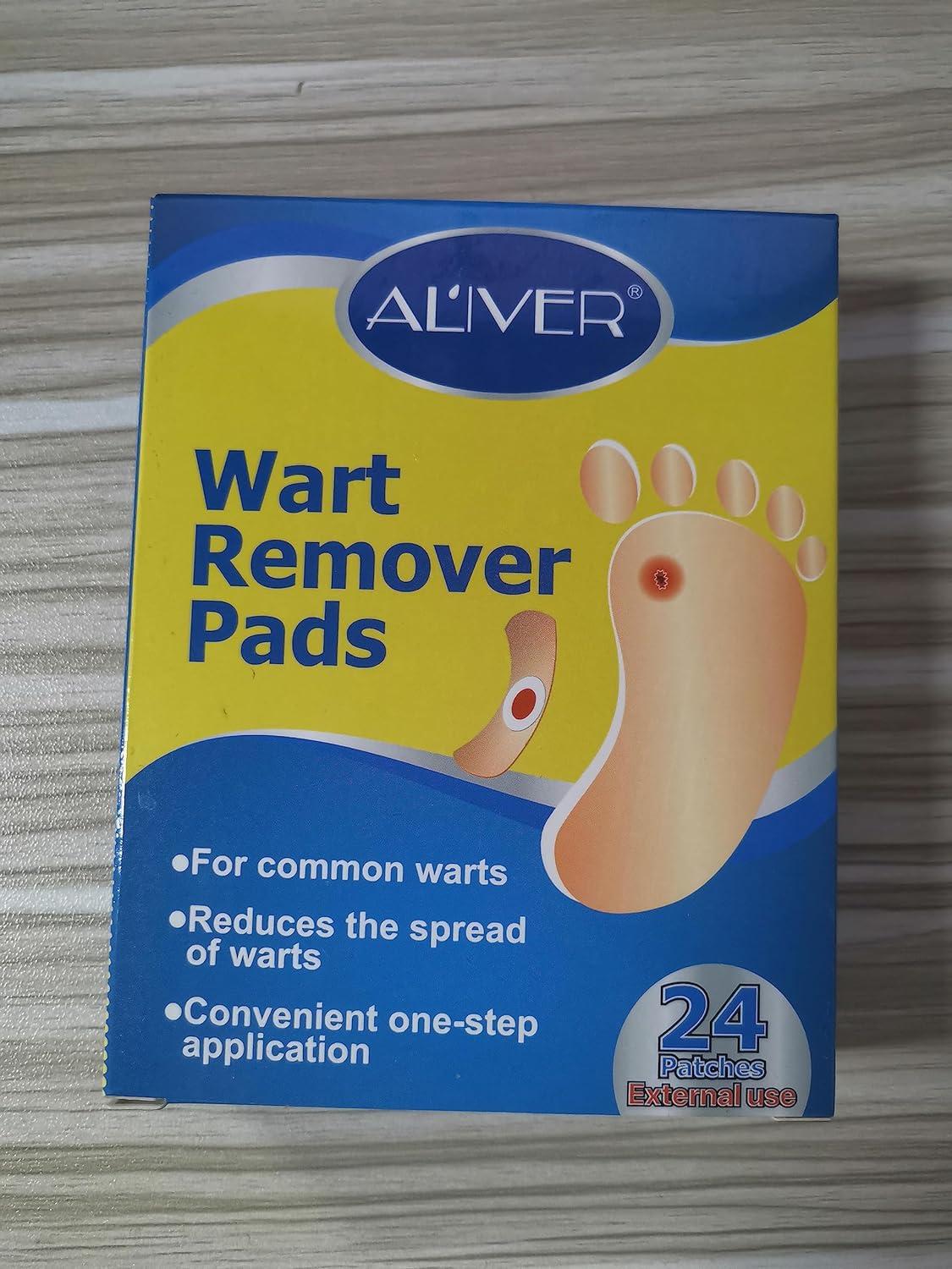 Wart Removal Plasters 24Pcs - Hands & Feet Corn Remover with Hole ...
