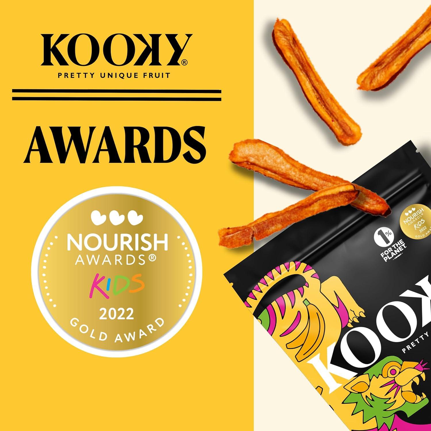 Kooky Gently Dried Banana Sharing Pack | No Added Sugar Dried Tropical ...