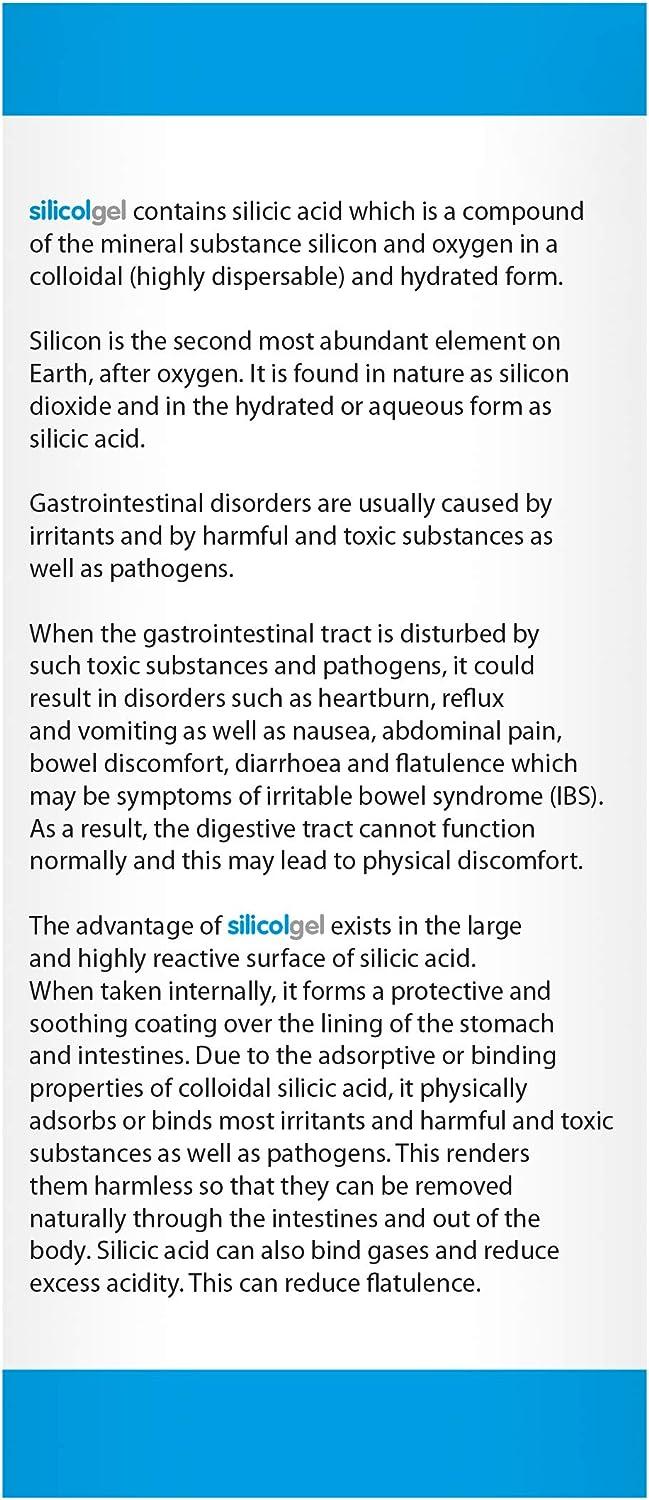 Saguna Silicol Gel 500ml - Relief for Digestive Discomforts