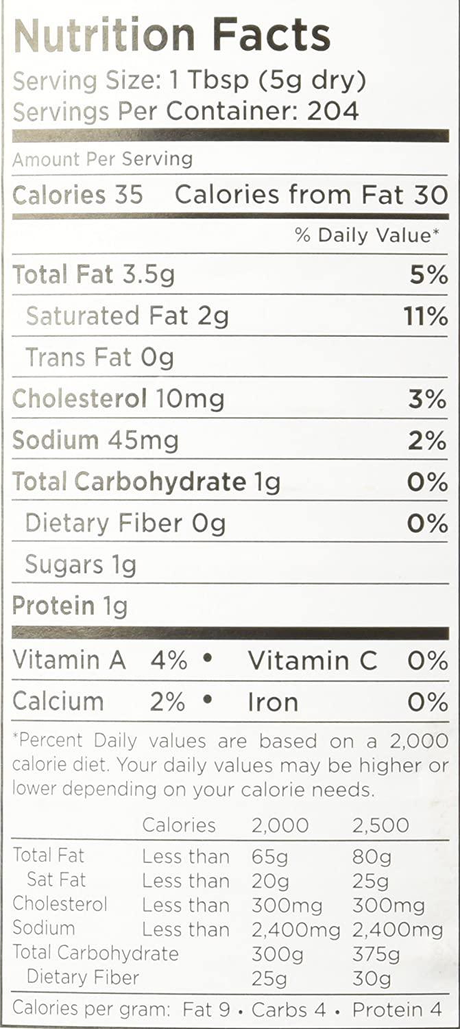 Augason Farms Butter Powder 2 lbs 4 oz | Convenient No. 10 Can Size ...