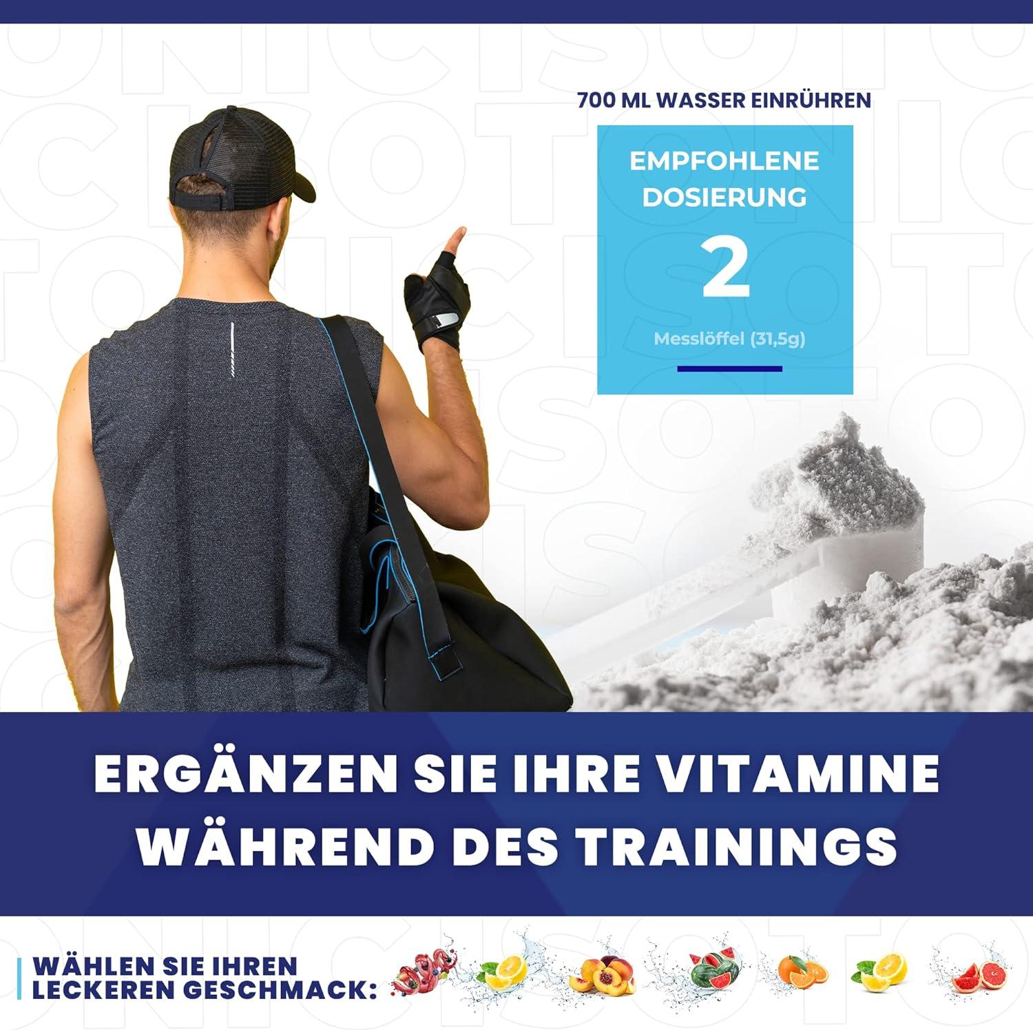 All-Nutrition Isotonic Beverage Powder 700g - Electrolyte Sports Drink ...