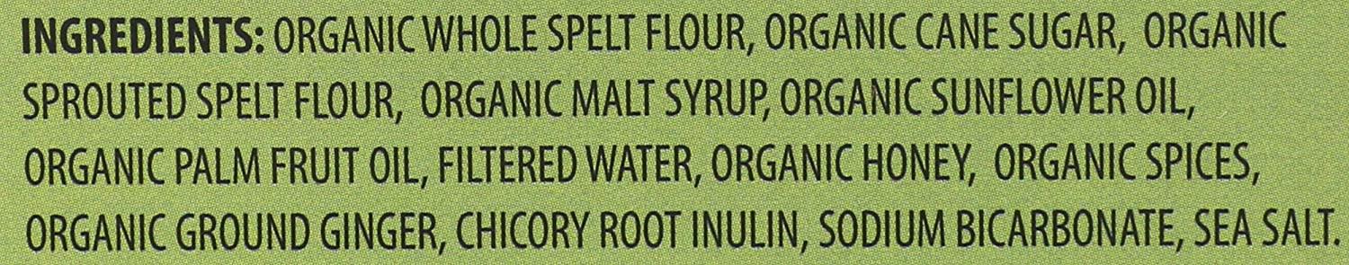 SHASHA Organic Spelt Ginger Snaps Cookies 12 OZ - Delicious & Healthy ...