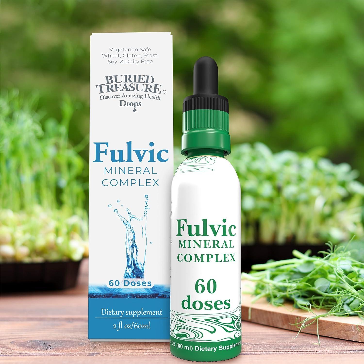 Fulvic Minerals Drops - Plant Derived Liquid Minerals for Optimal ...