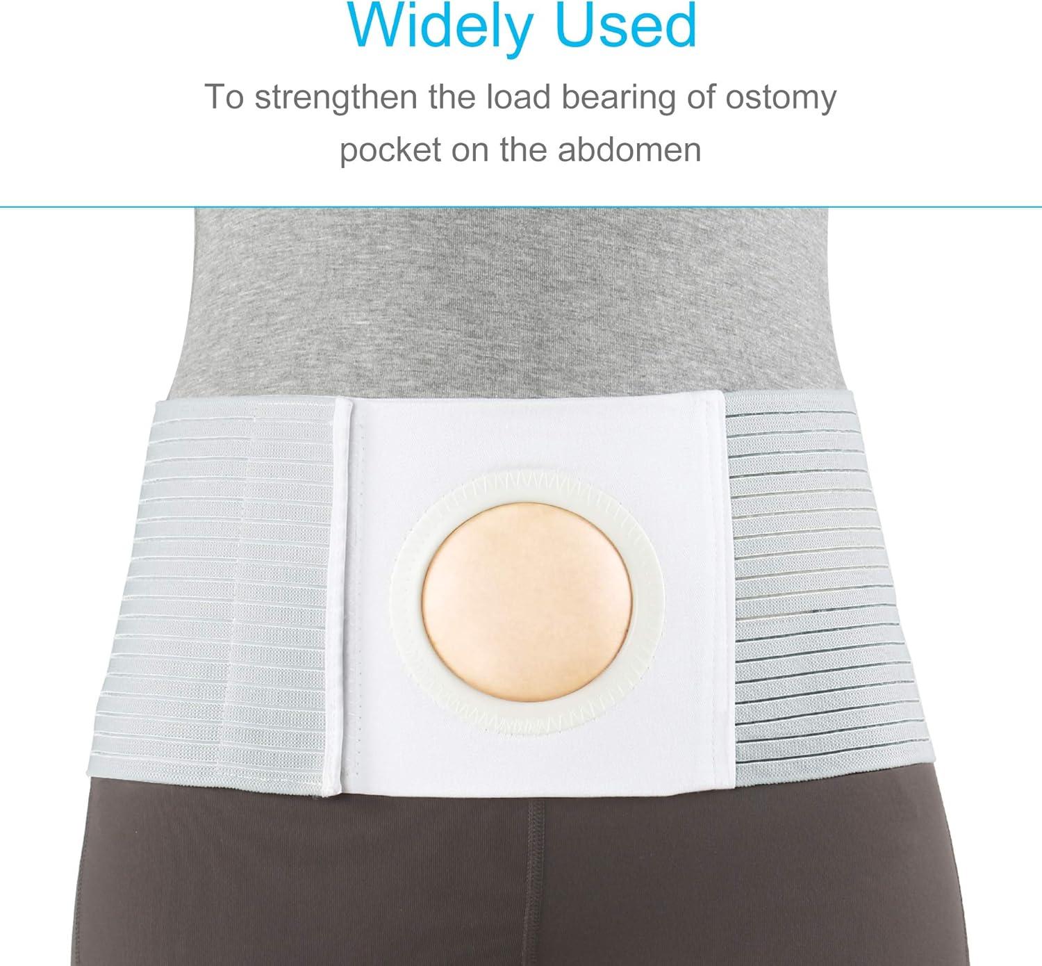 Buy REAQER Stoma Belt - Comfortable Stoma Bandage for Men & Women | 8cm ...