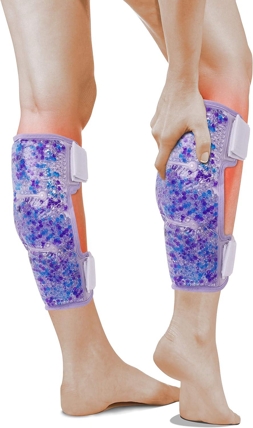 FOMI Care Hot Cold Shin and Calf Ice Packs | 2 Pack Leg Wrap for Pain ...