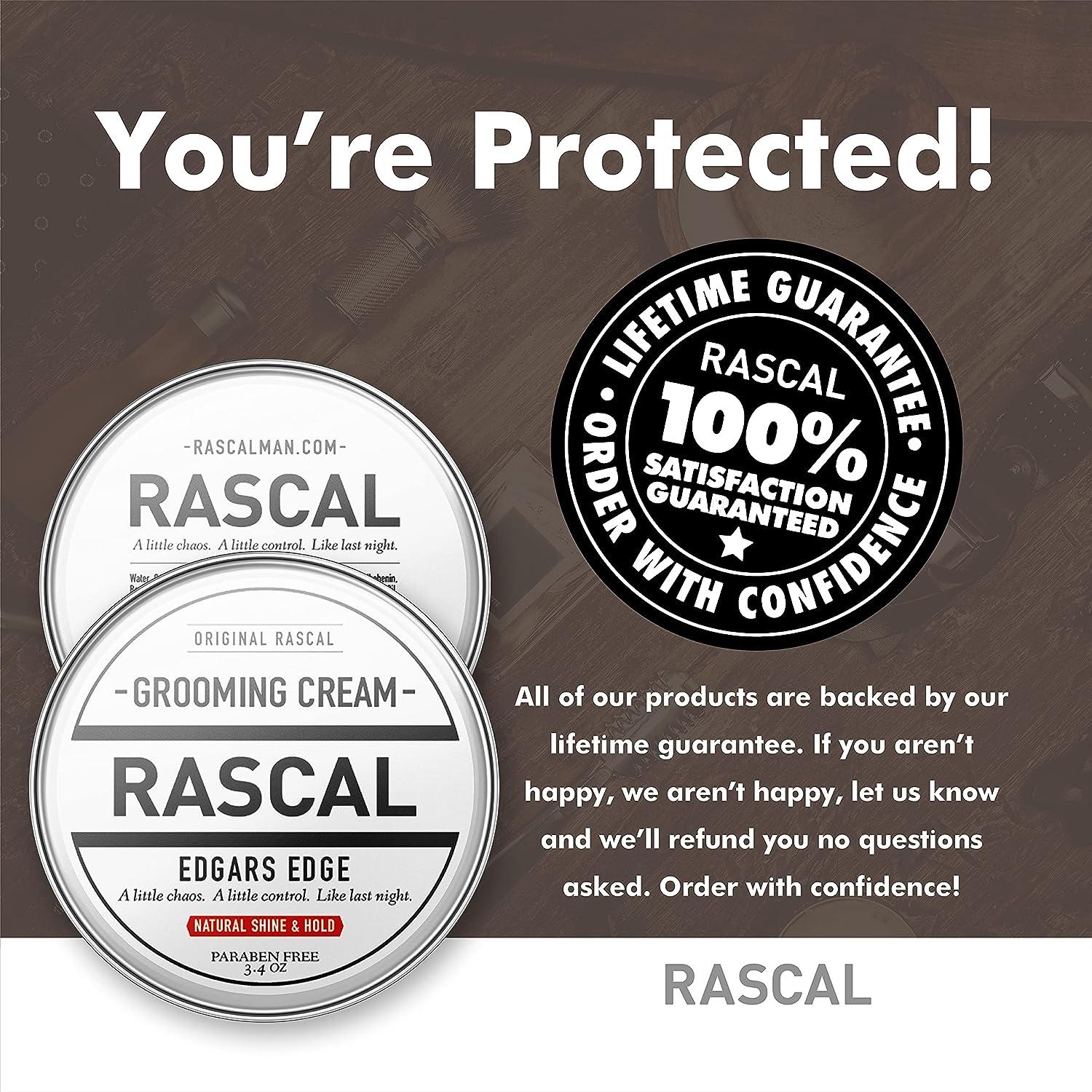 Edgars Edge Grooming Cream - Natural Shine & Hold | Beeswax & Castor ...