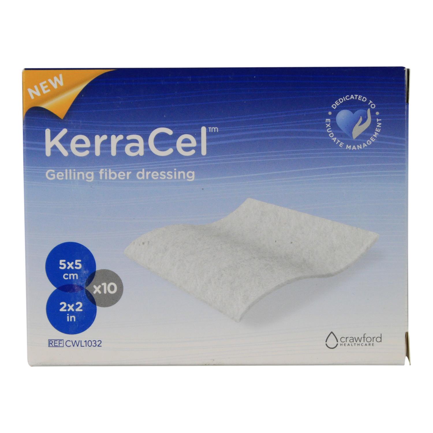 KerraCel 2x2 Gelling Fiber Wound Dressing (CWL1032) - Absorbent ...
