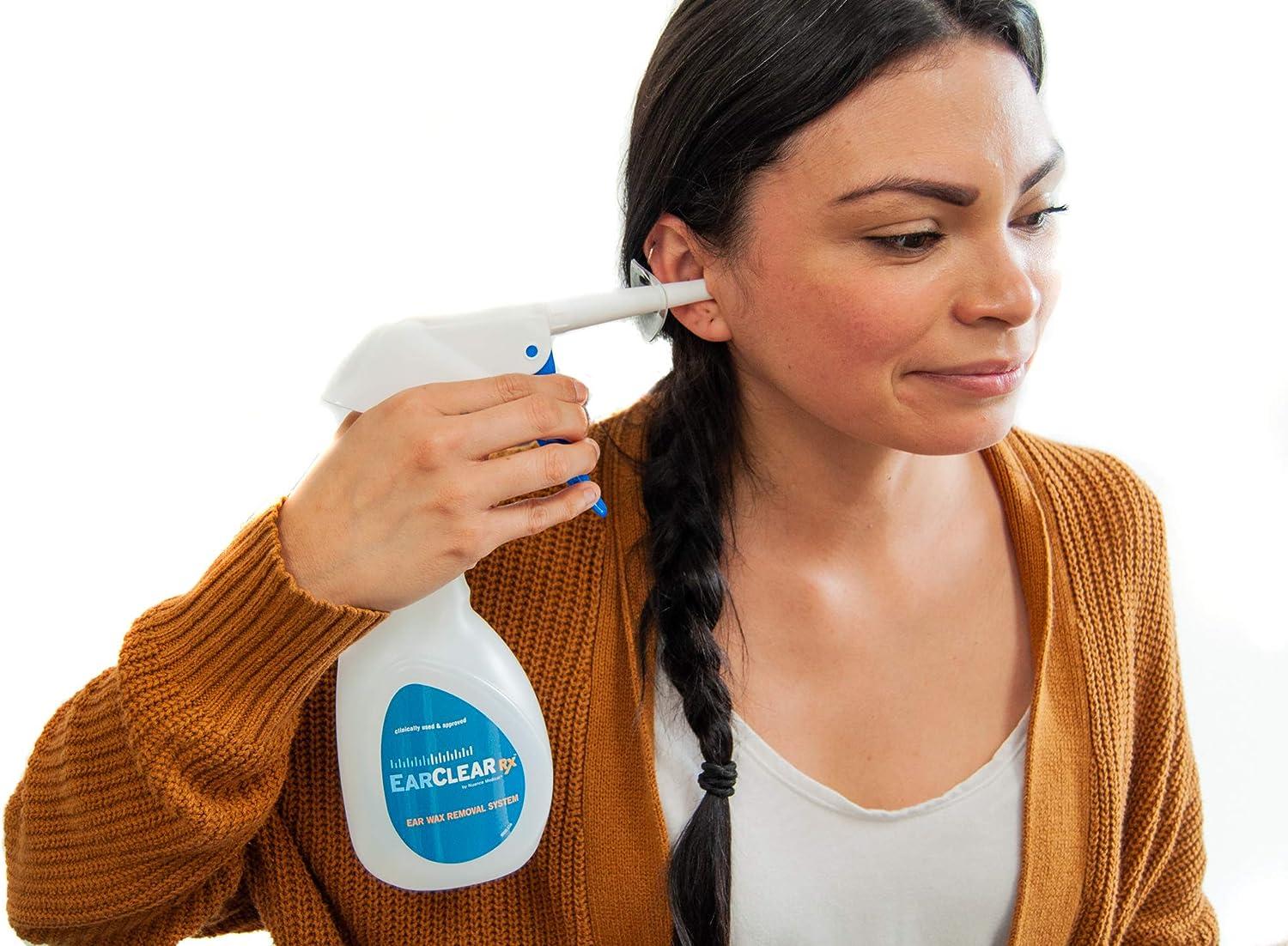 EarClear Rx Ear Wax Removal Kit - Gentle Cleaning System for Adults ...