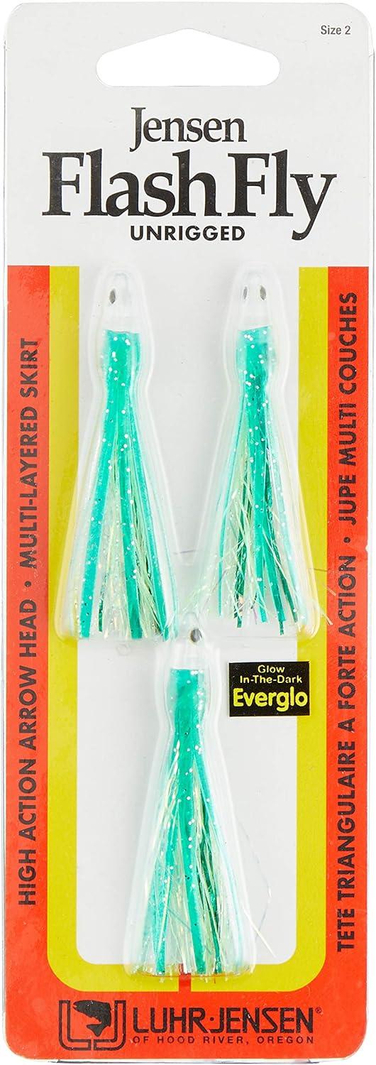 Luhr Jensen Jensen Flash Fly 2 Everglo Dill Pickle | Buy Now with ...