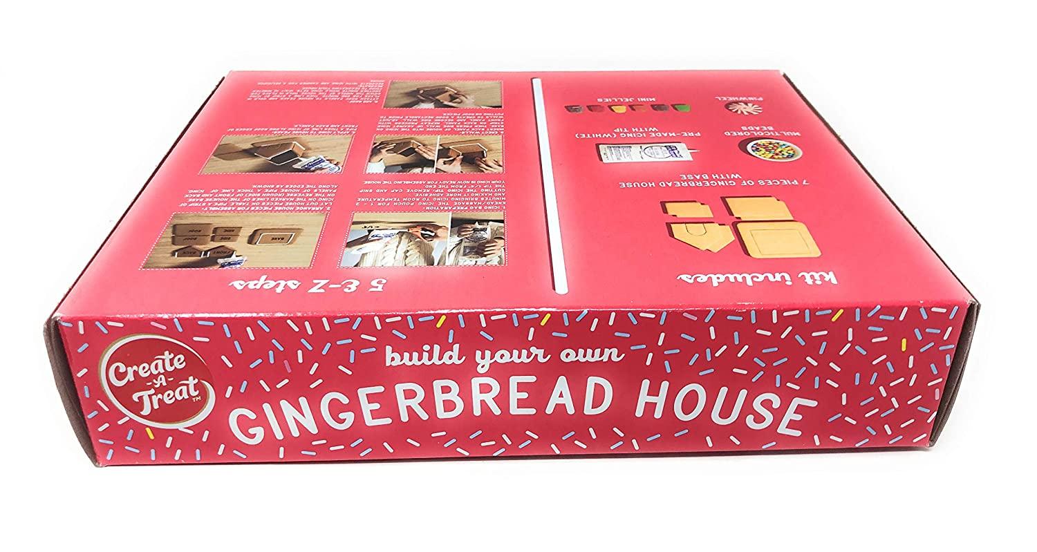 Create-A-Treat Gingerbread House Kit Value Pack - 2 Full Kits, 1 lb ...