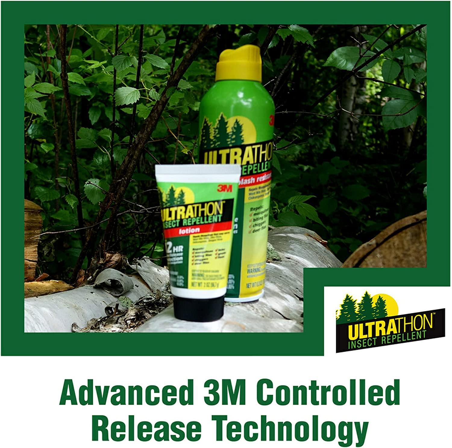 3M Ultrathon Insect Repellent Lotion 2oz (2-Pack) | Long-Lasting Bug ...