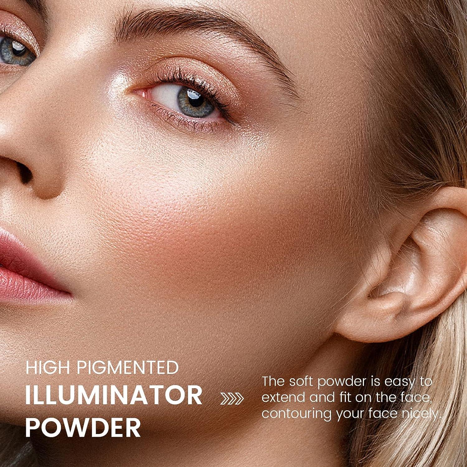 Ownest Beauty KYDA Highlighter Contour Palette - 4 Colors Bronzer ...