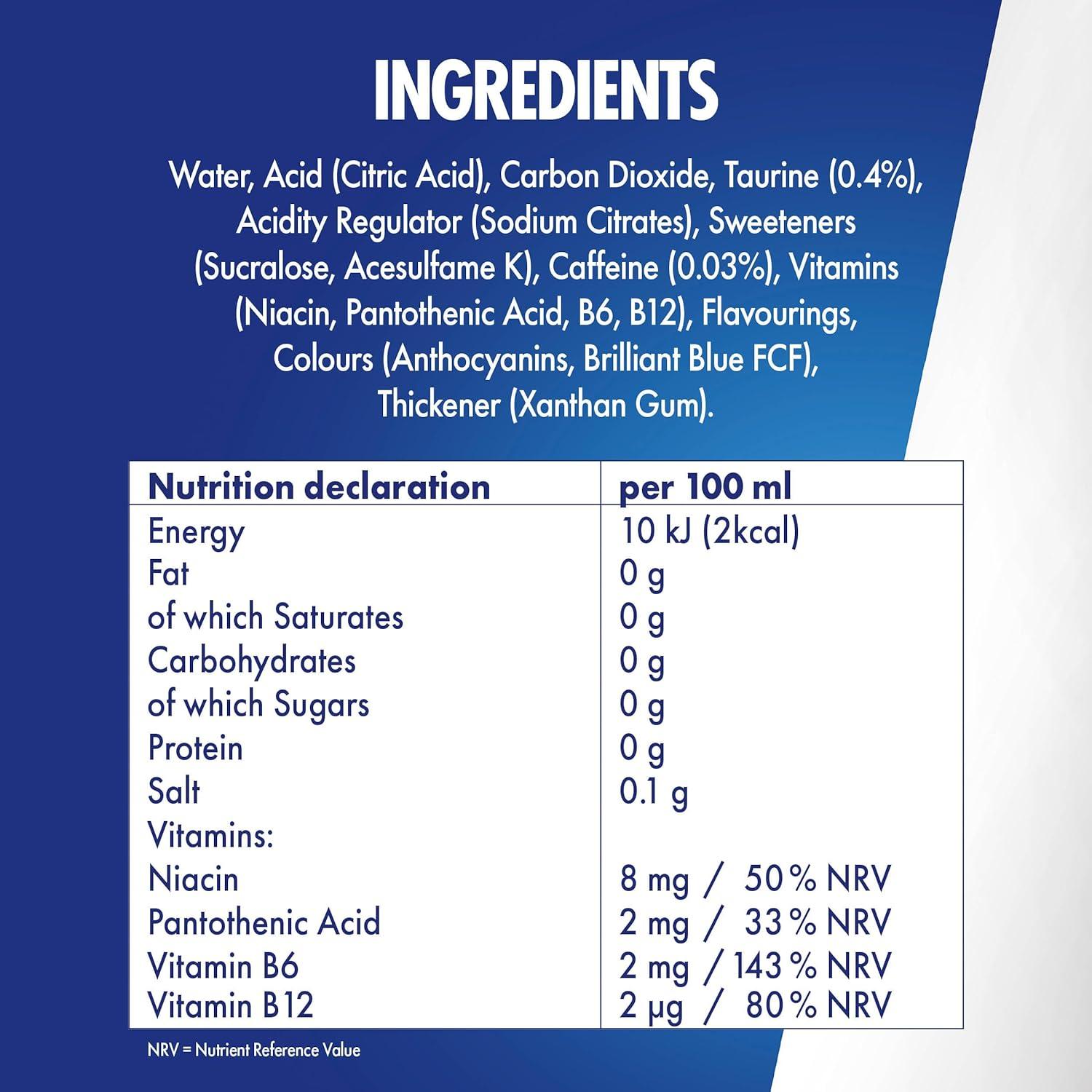 Red Bull Sugar Free Blue Edition Juneberry 355ml x12 - Energizing ...