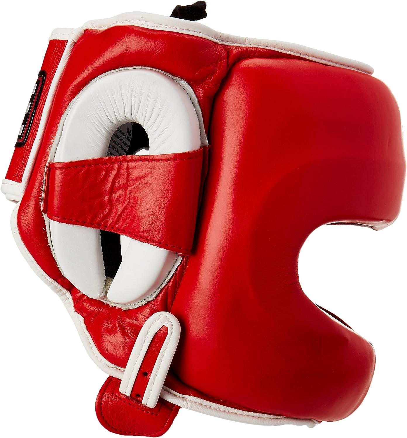 Ringside Deluxe Face Saver Boxing Headgear - Large-X-Large - Red | Buy ...