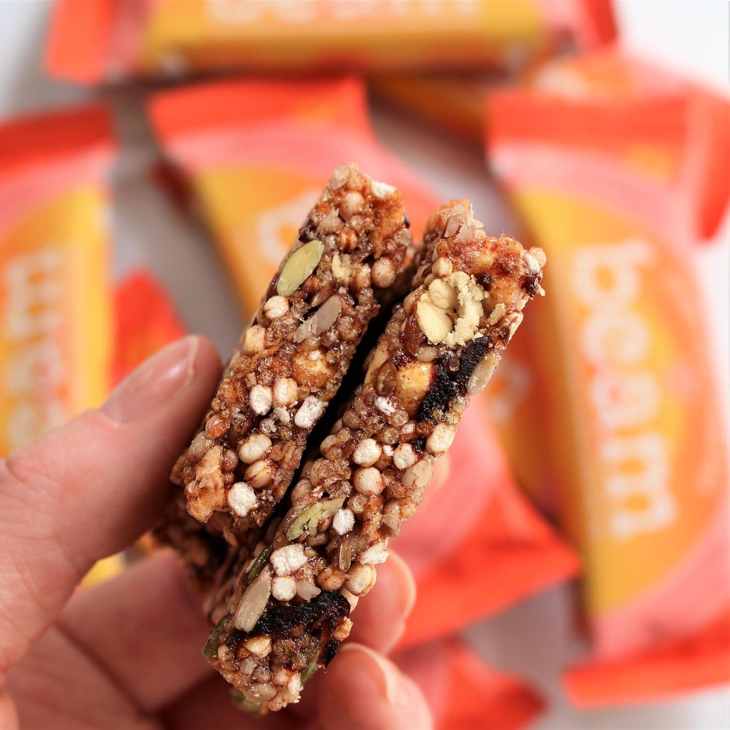 HEALTHY SNACK BARS BY BEAM | Crispy Seed Based Bar Cranberry Strawberry ...