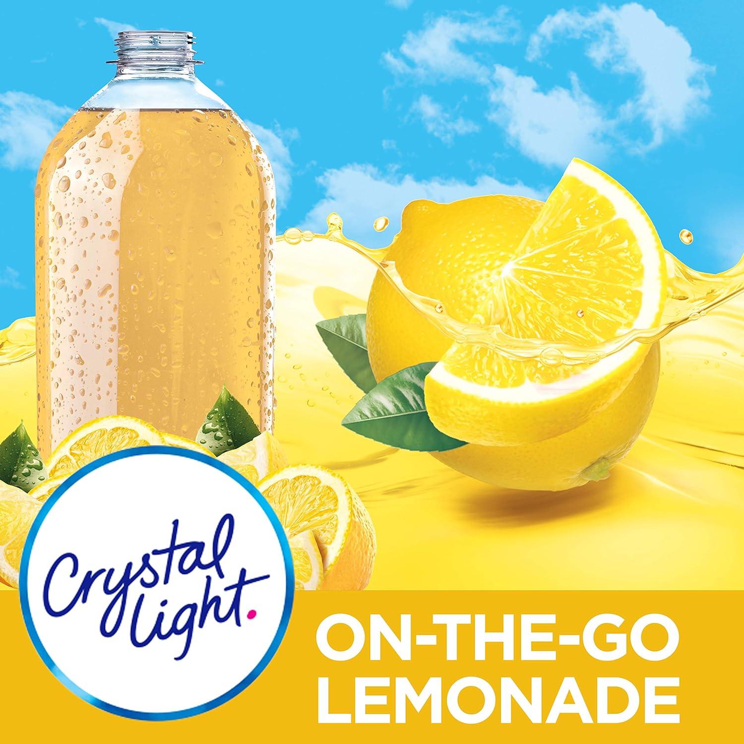 Crystal Light Lemonade Drink Mix - 10 On-The-Go Sachets 39.6g | Buy Now ...