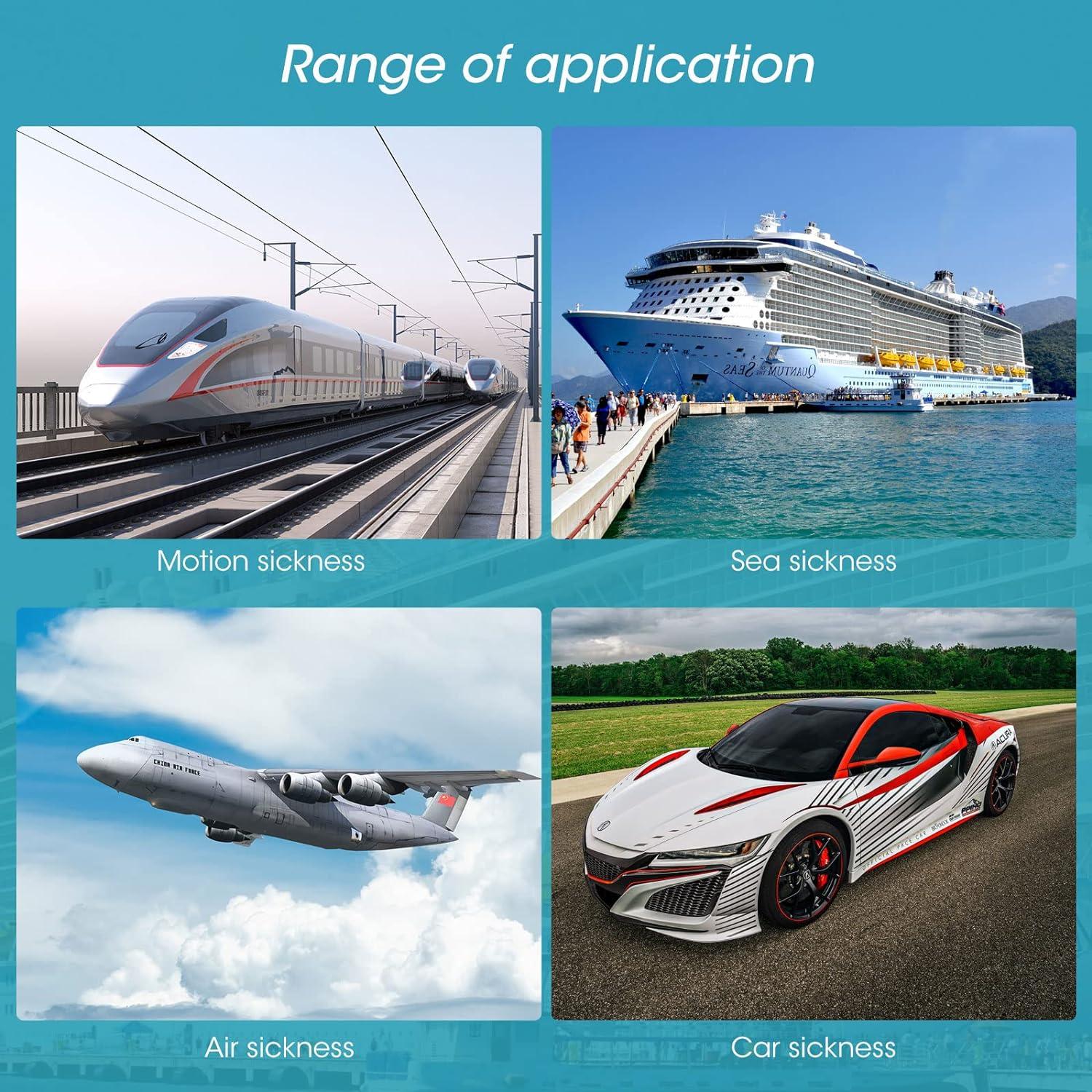 Motion Sickness Patches - 20 Count Anti-Nausea Relief for Adults and ...