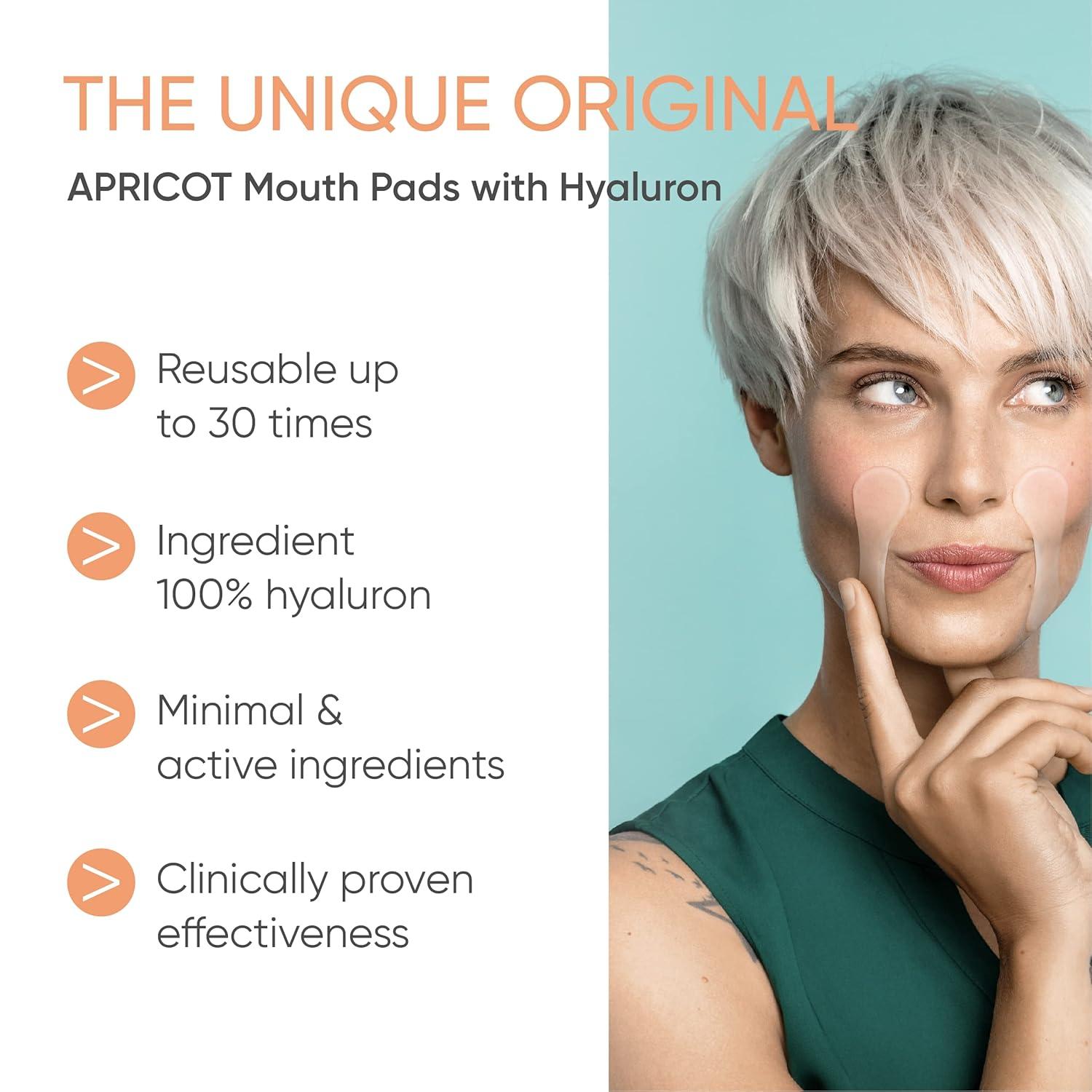 Buy Apricot Silicone Mouth Pads - Anti-Aging with Hyaluron for Upper ...