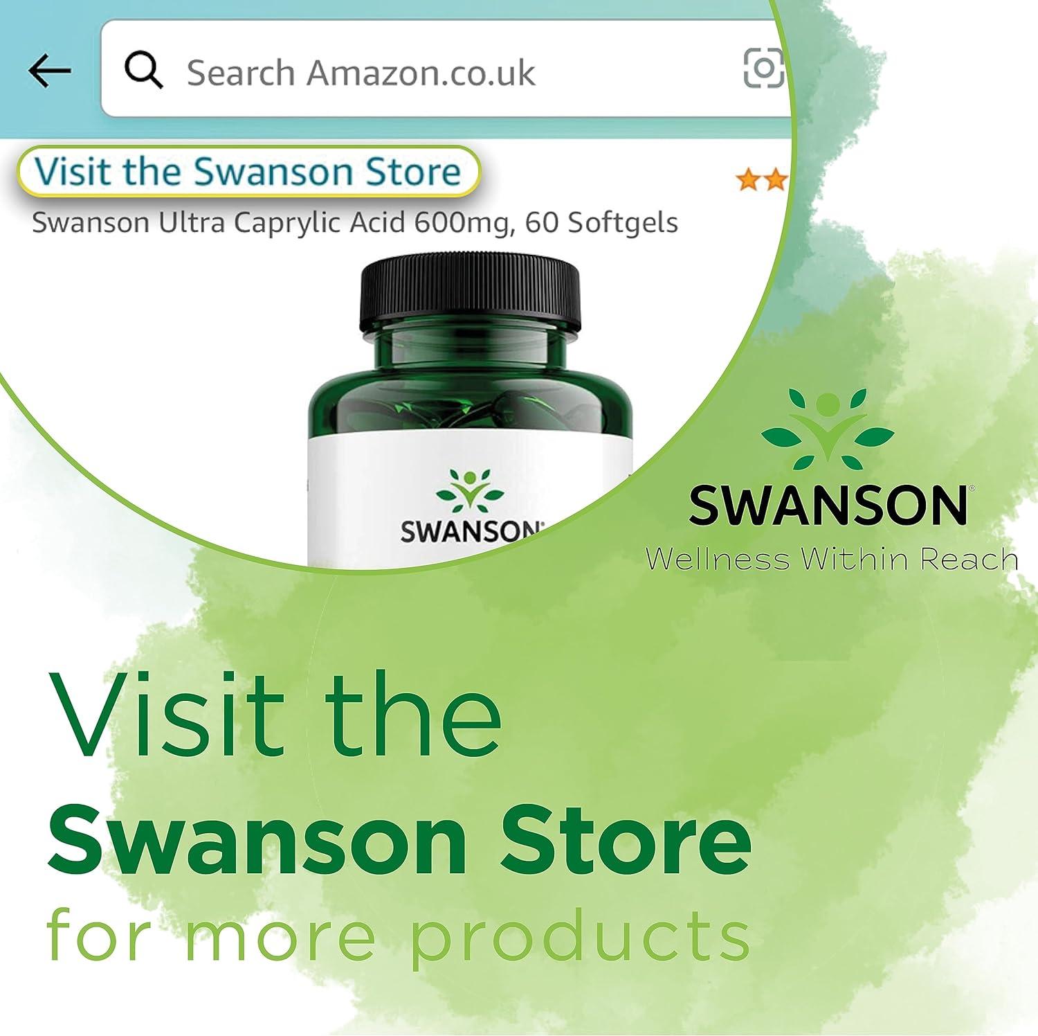 Swanson Boswellia & Curcumin Capsules - 60 High-Dose, Lab Tested, Soy ...