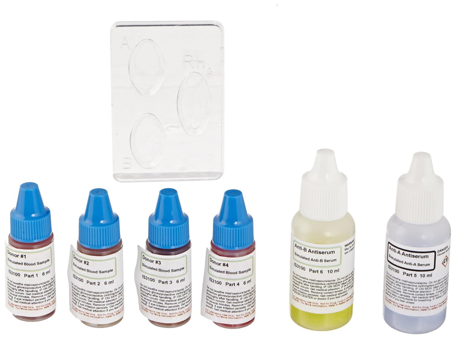 Innovating Science ABO Blood Typing Kit IS3100 - Simulated Blood | Buy ...