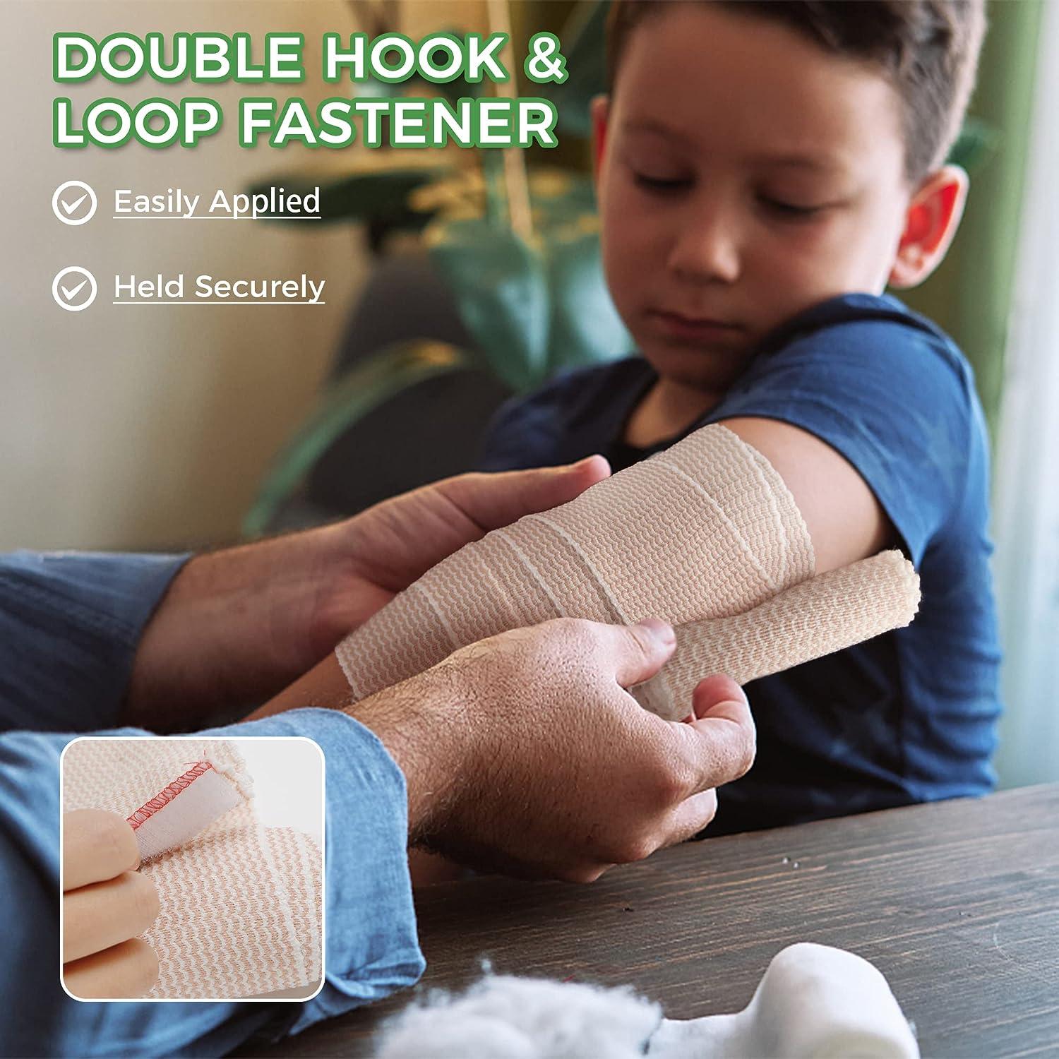 Elastic Bandage Wrap - Ourmed Compression Bandage 4 Pack for Sports ...