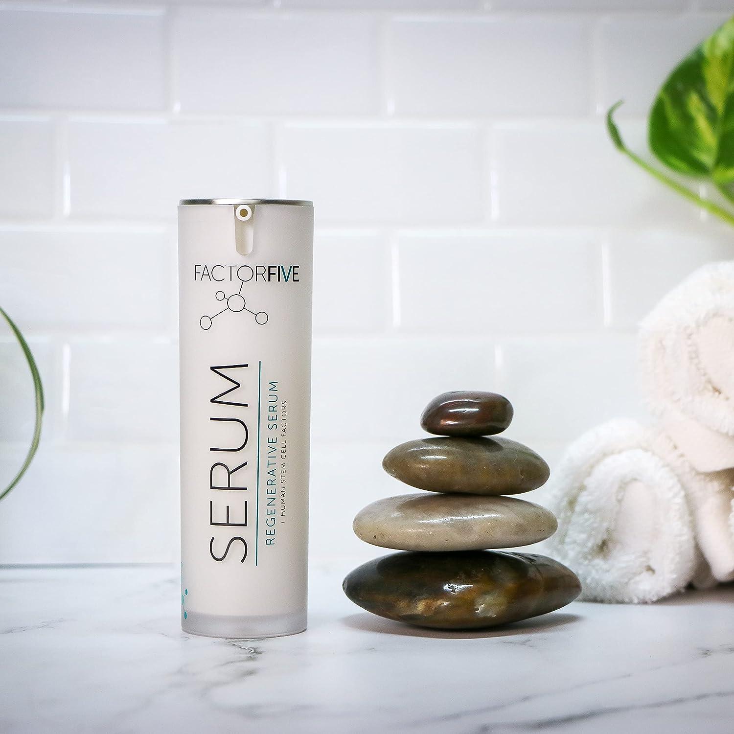FactorFive Regenerative Serum with Stem Cell Growth Factors for Skin ...