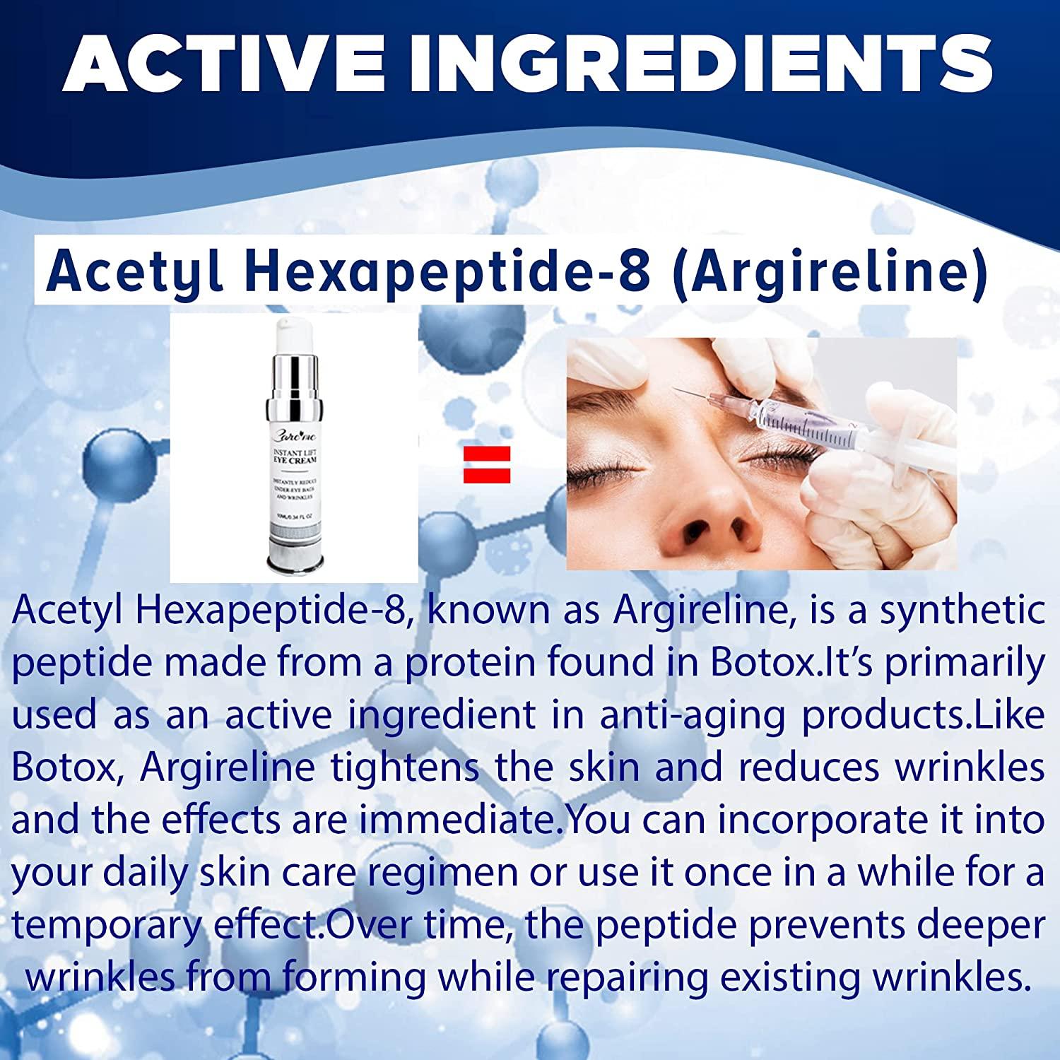 Firming Eye & Face Cream - Reduce Bags & Puffiness, Smooth Wrinkles ...