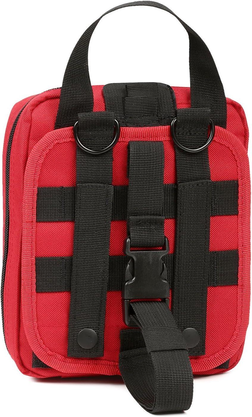 Orca Tactical MOLLE Rip Away EMT First Aid IFAK Pouch - Red | Buy Now ...