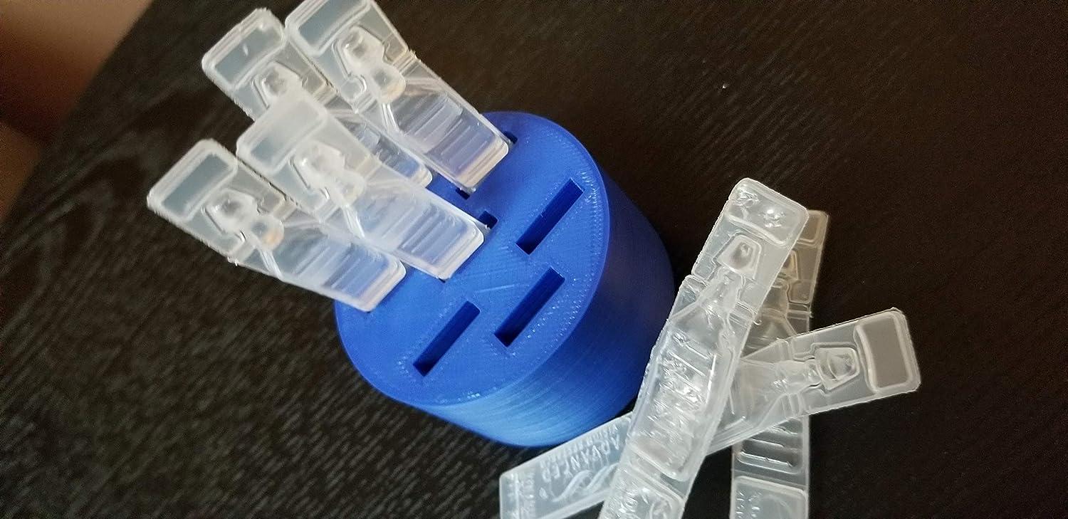 Round Eye Drop Vial Holder - Holds 7 Vials - Keep Daily Usage Organized ...