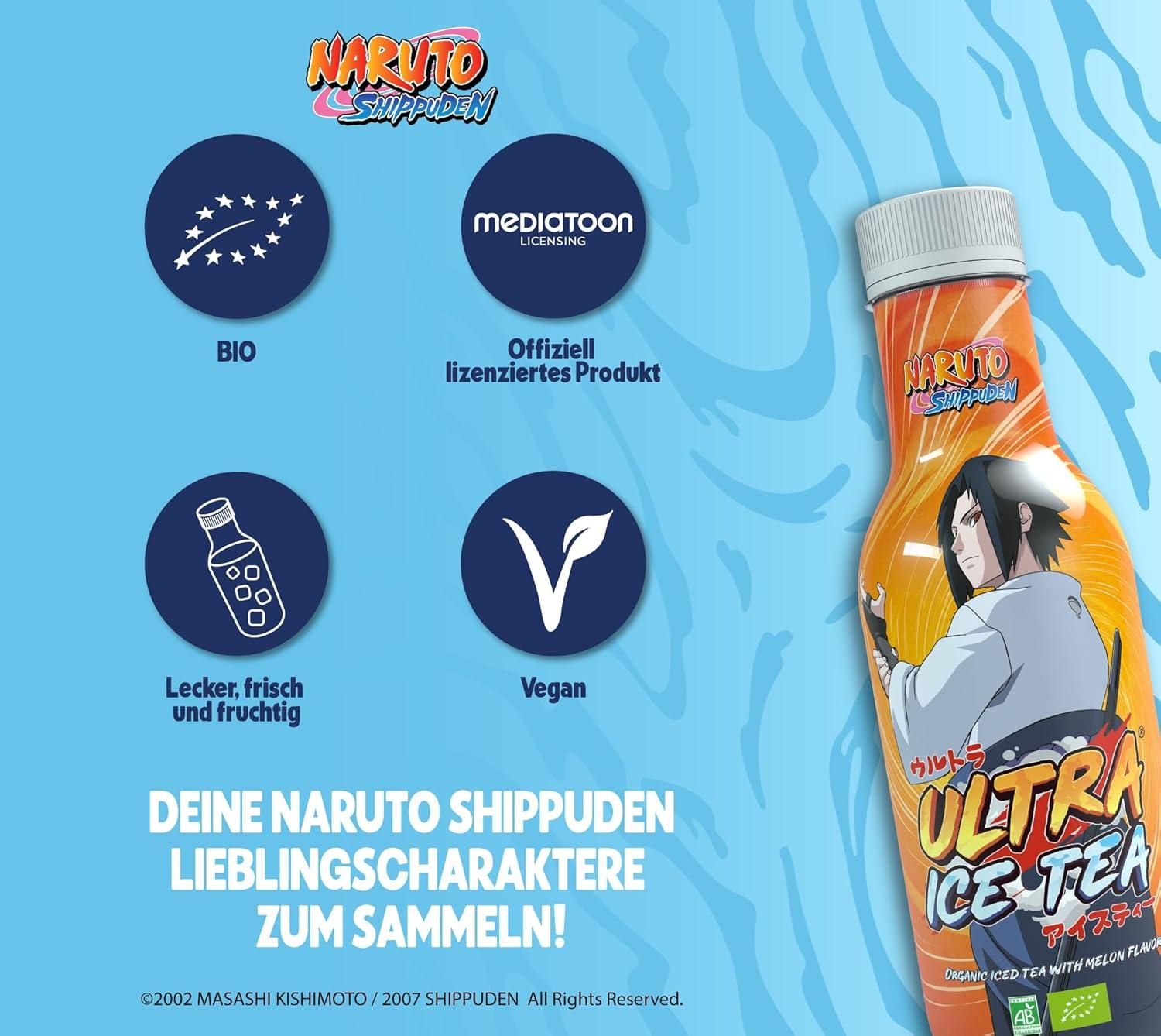 Buy Ultra Ice Tea Bio - Vegan Black Tea Drink with Sasuke | Refreshing ...