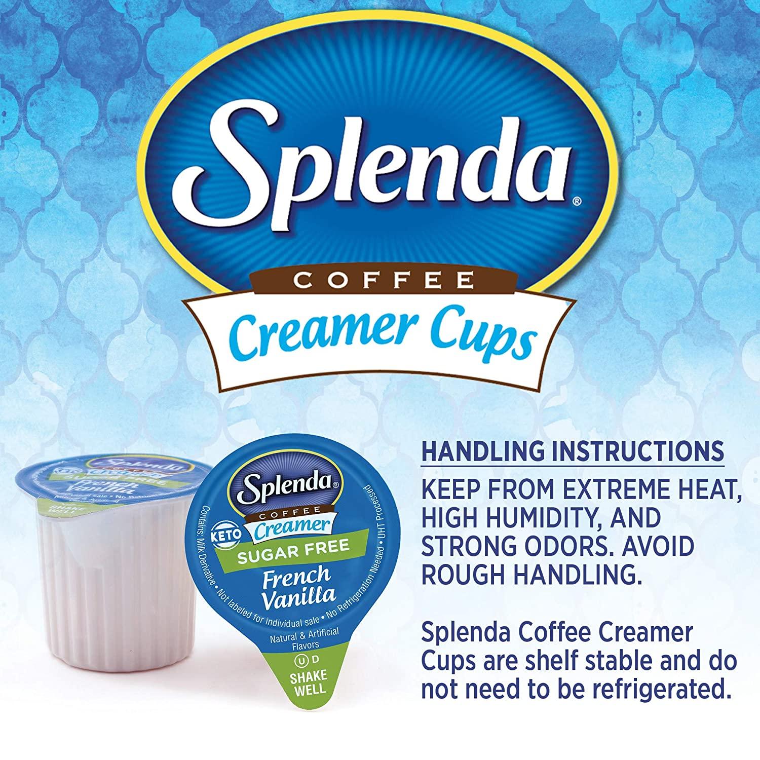 SPLENDA Sugar Free French Vanilla Coffee Creamer Cups - 180 Count | Buy ...