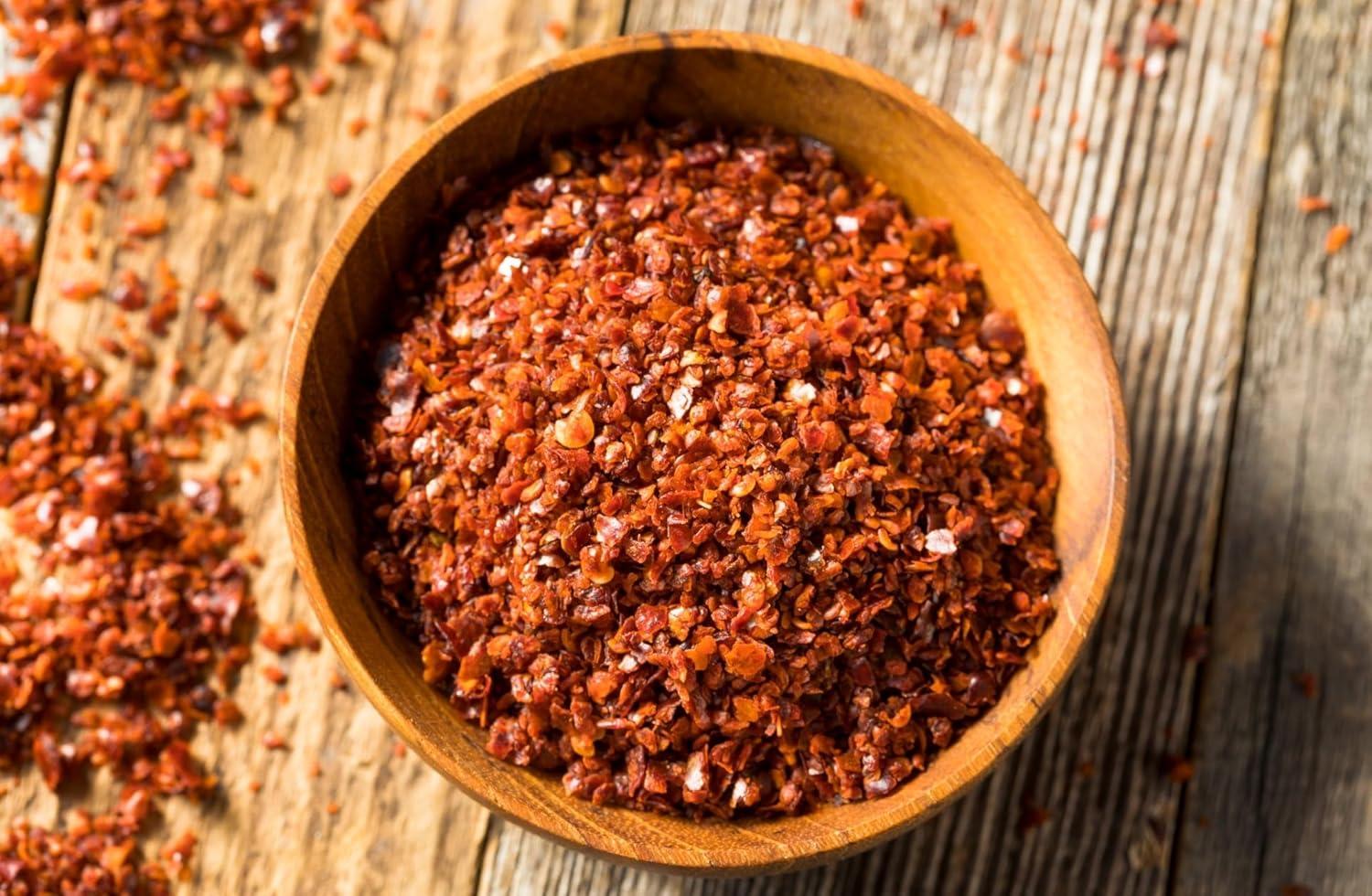 Nural Aleppo Pepper 200g | Pul Biber | Spicy Turkish Chilli Flakes ...