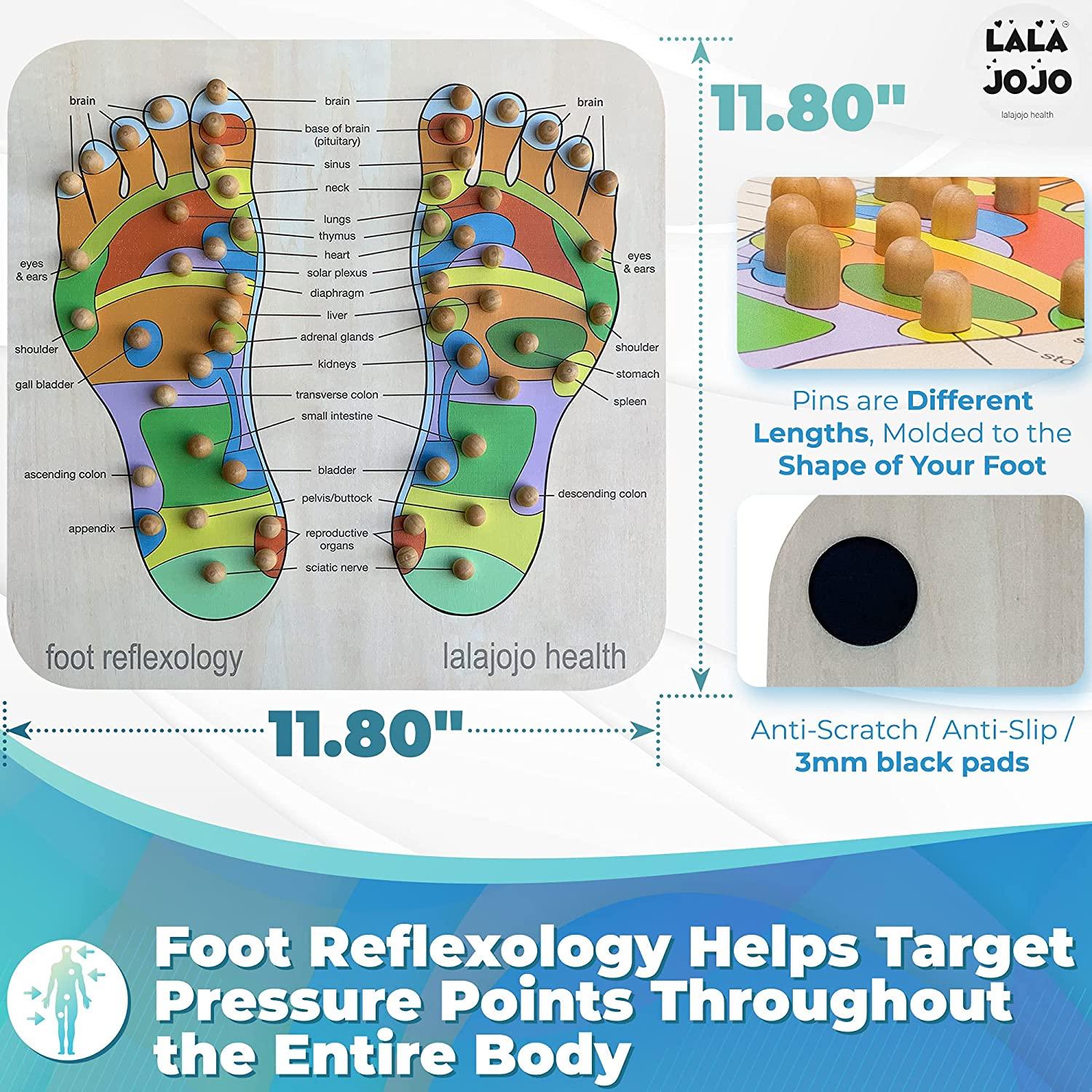 Hand Crafted Foot Massager and Reflexology Tool for Pain Relief ...