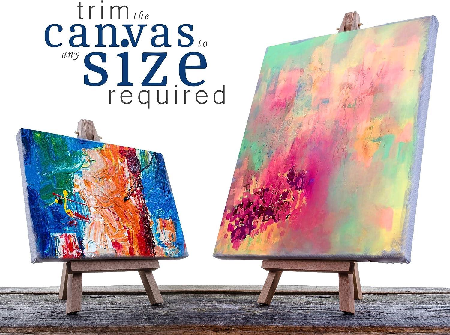 VViViD Double Primed Cotton Canvas 12 Wide Roll - 5ft x 12' Roll ...