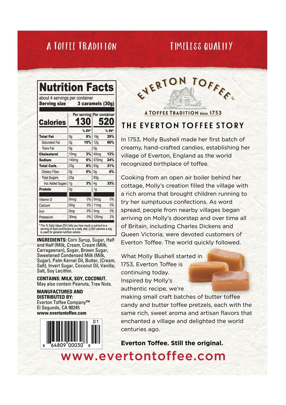 Everton Toffee Butter Toffee Pretzels Original Flavor 4 oz. (Pack of 3 ...