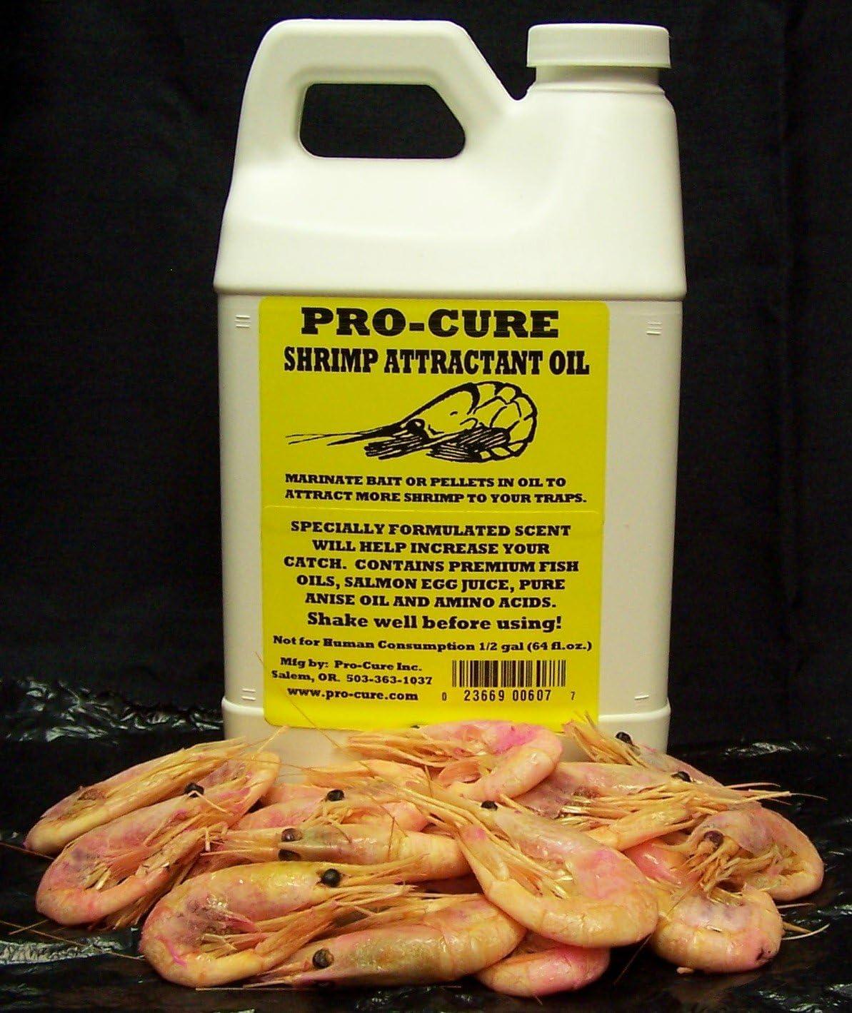 Pro-Cure Crab & Shrimp Attractant 1/2 Gallon - Top Choice for Enhanced ...