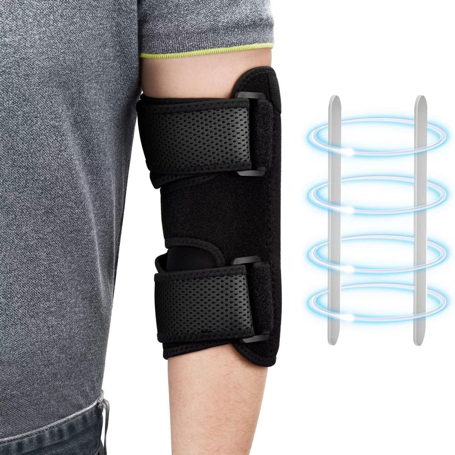 GINTRON Elbow Brace 2022 - Comfortable Night Support with Adjustable ...