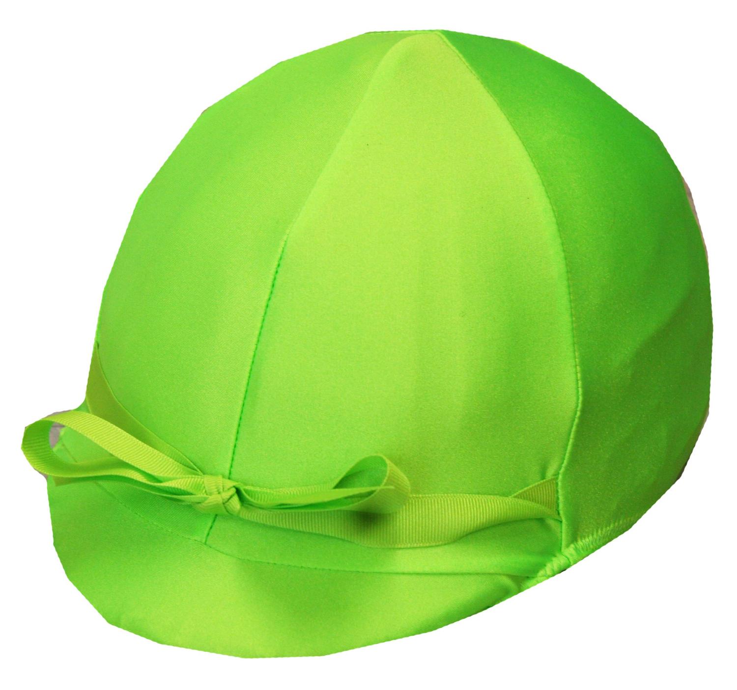 Equestrian Riding Helmet Cover - Lime Green | Premium Quality | Buy Now ...
