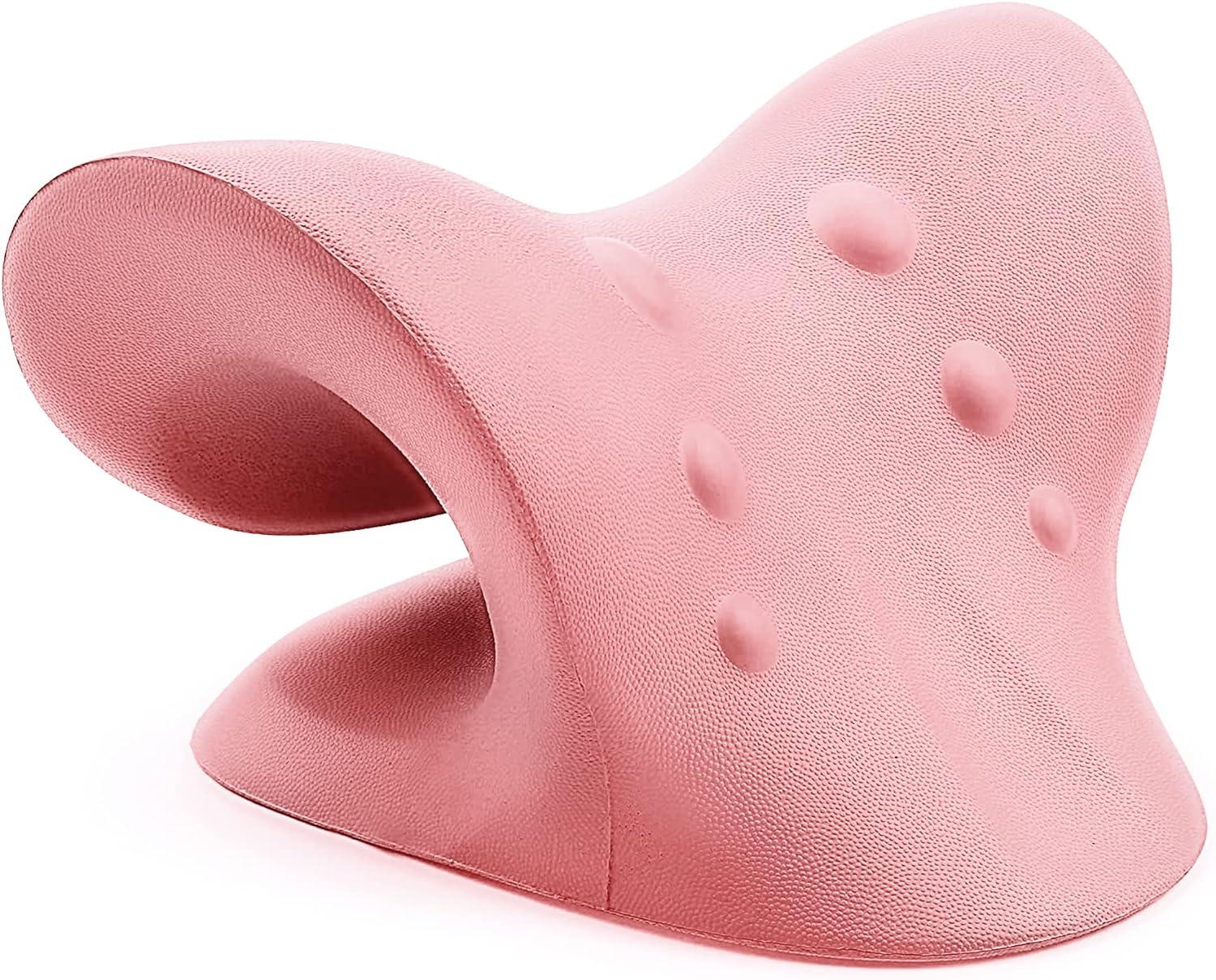 Buy Pink Relaxation Cushions for Neck & Shoulders | Pain Relief for TMJ ...