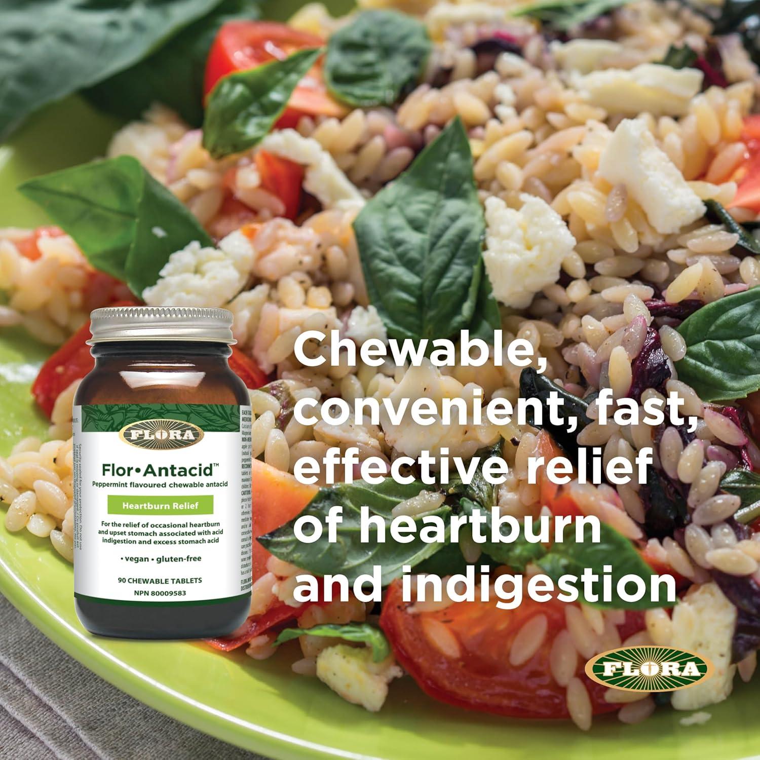 Flora Health Flor-Antacid - For the Relief of Occasional Heartburn and ...
