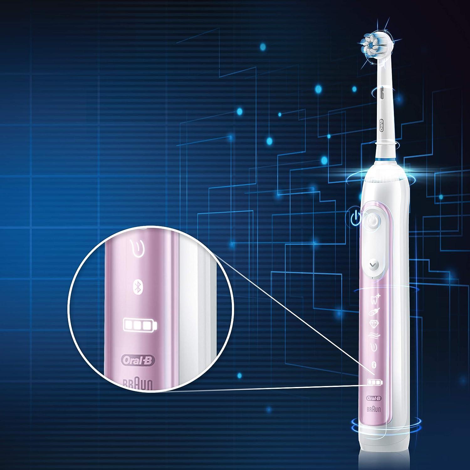 Oral-B Genius 8000 Electric Toothbrush - Bluetooth Connectivity ...