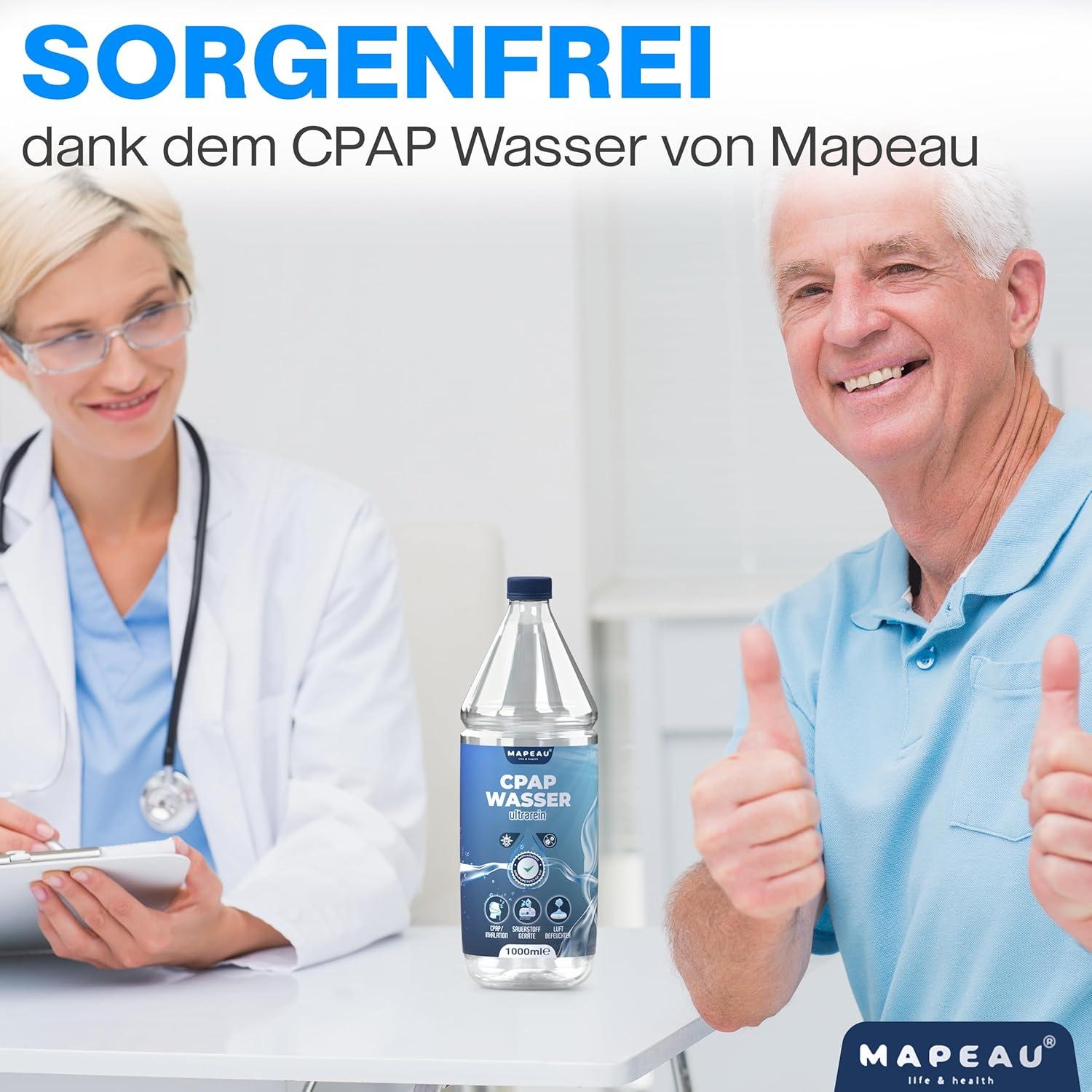 Buy Inhalator Water for Inhalation - 2x 500ml Distilled CPAP Water for ...