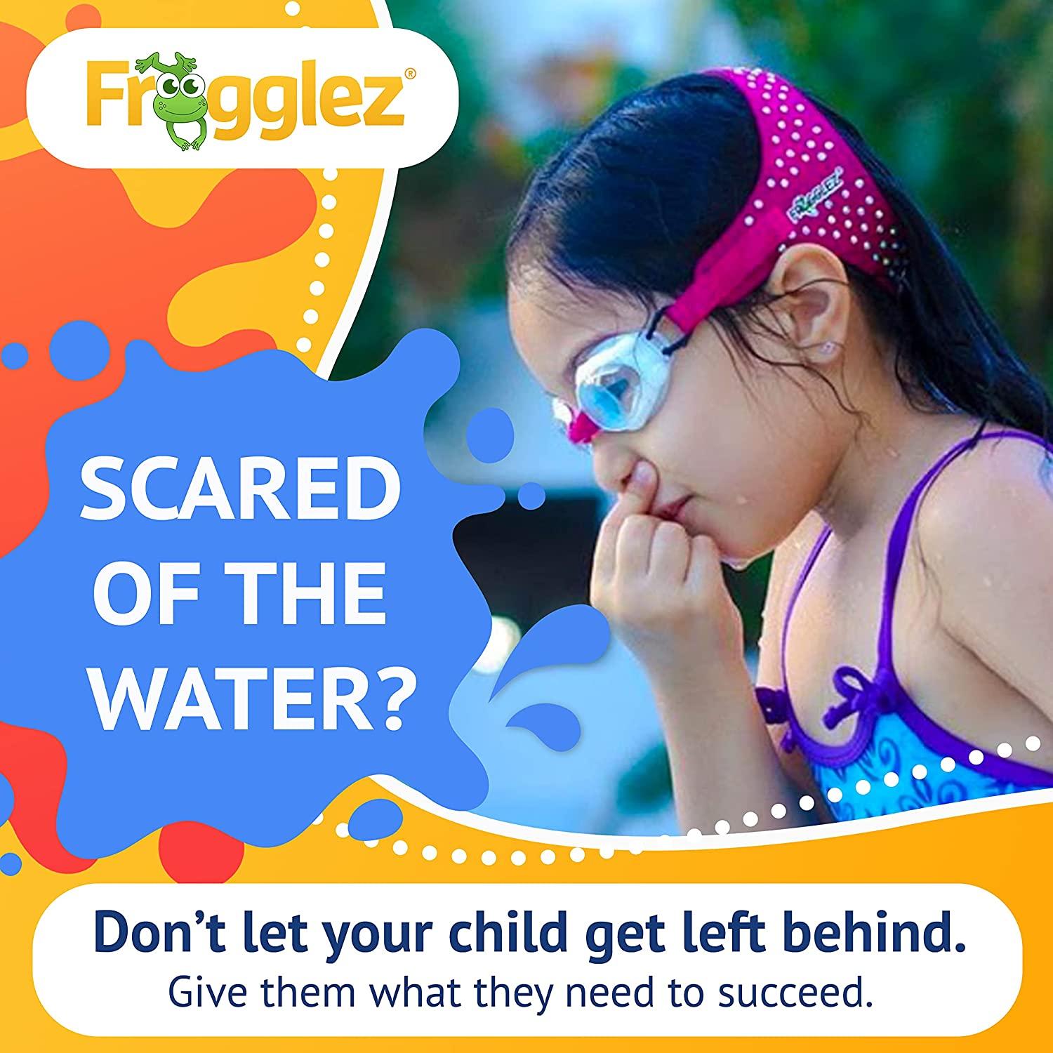 Frogglez Anti-Fog Swimming Goggles for Kids Under 10 (Ages 3-10 ...