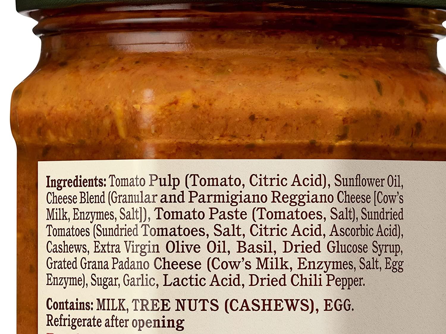 Rao's Homemade Sundried Tomato Pesto Sauce 6.7 oz - Premium Quality ...