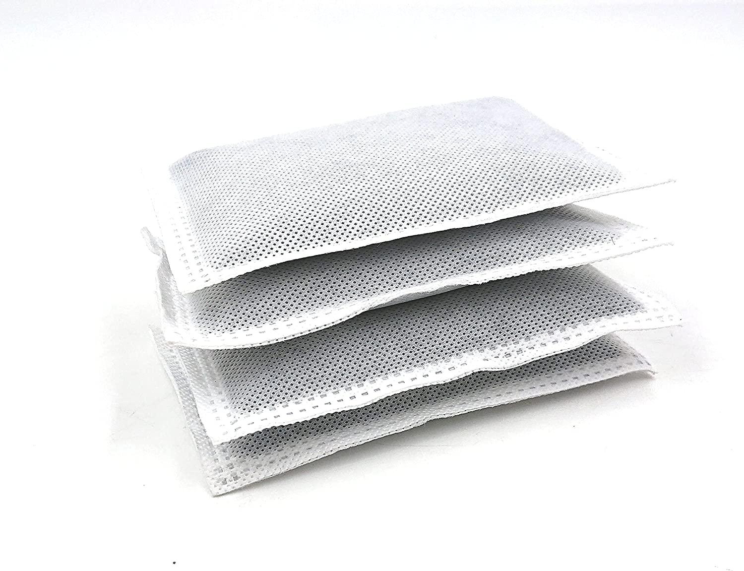 4-Pack Activated Charcoal Odor Absorbing Filter Refill for iTouchless ...