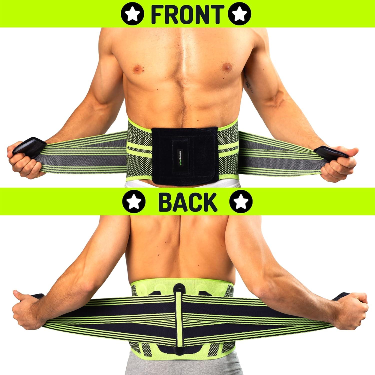Back Bandage for Men & Women - Support Belt for Sciatica Herniated Disc ...
