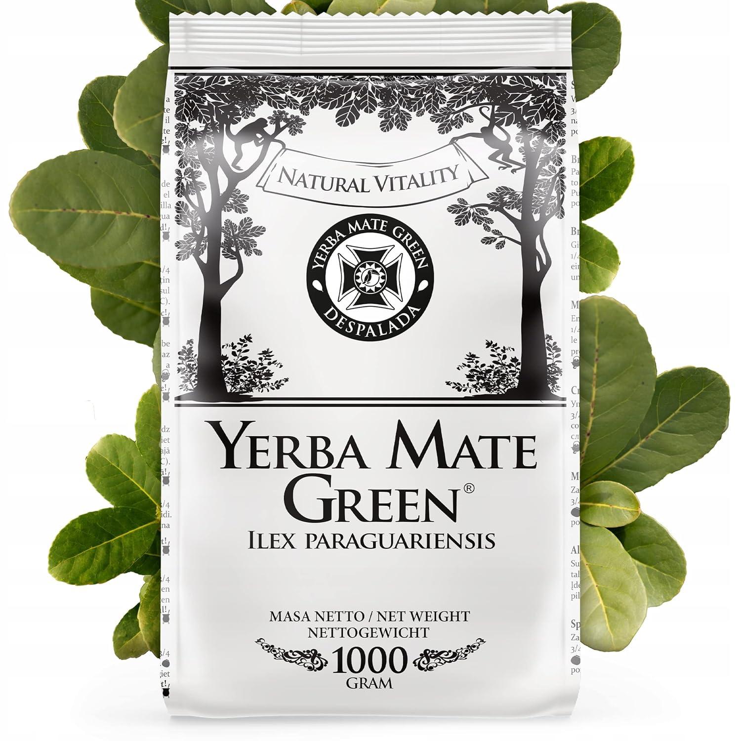 Yerba Mate Green Brazil Despalada 1kg - Air-Dried Natural Paraguayan ...