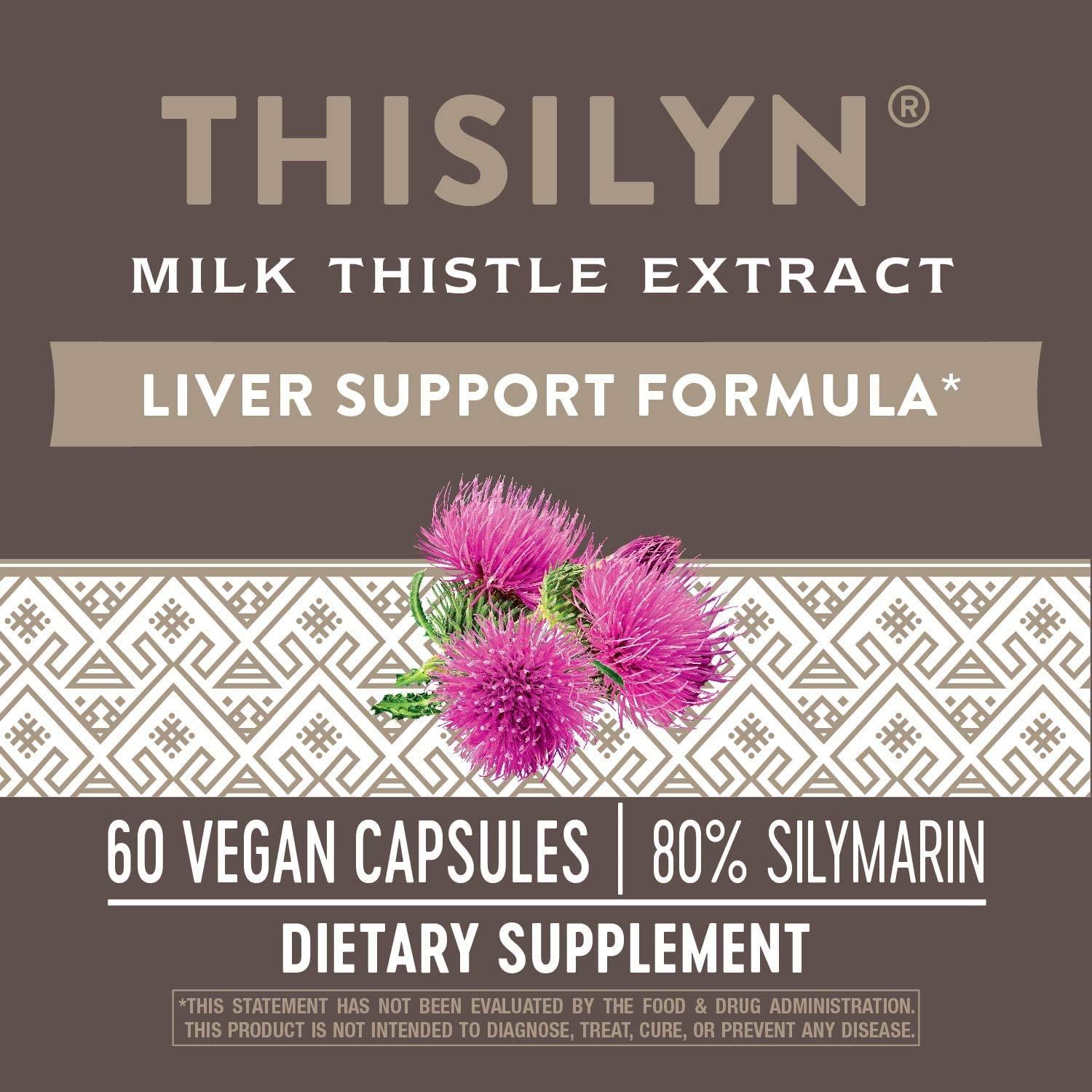 Nature's Way Thisilyn Milk Thistle Extract - Standardized Herbal ...