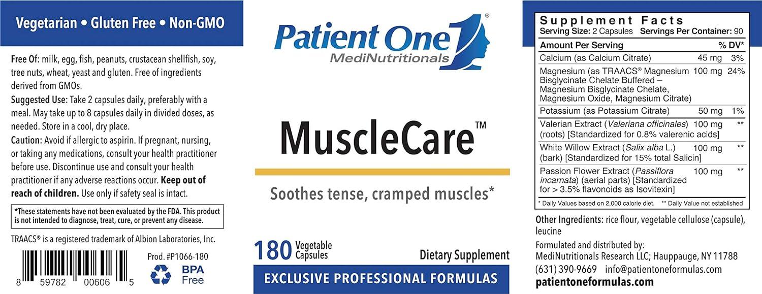 MuscleCare 180 Capsules: Support Muscle Health and Recovery | Buy Now with Express International ...