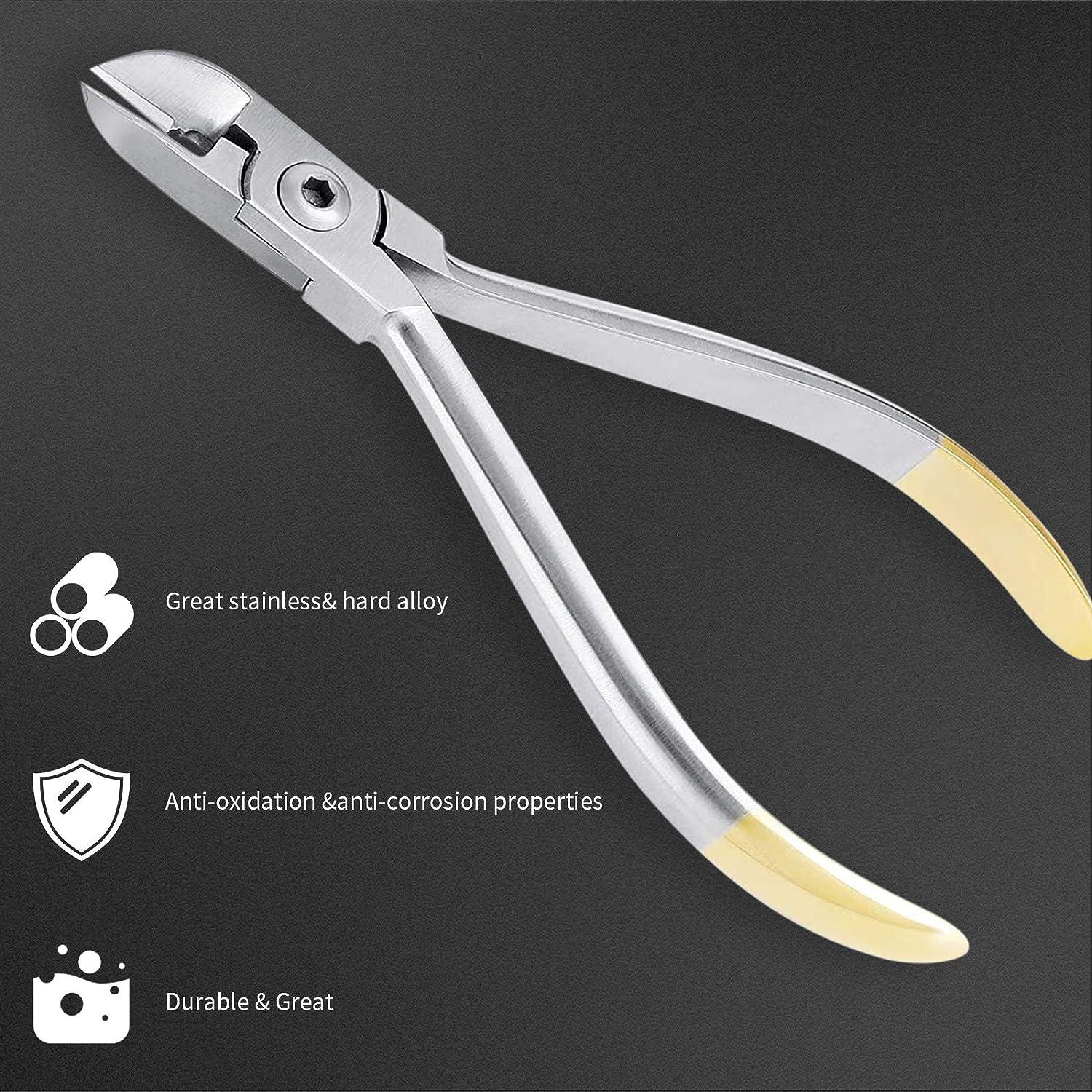 Faruijie Dental Cutter Plier - Professional Stainless Steel Orthodontic ...